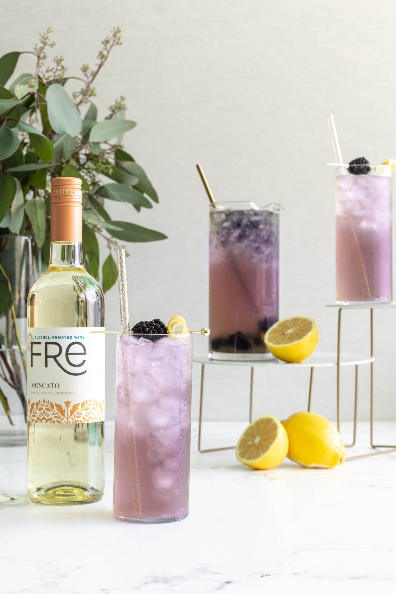 FRE Blackberry Lemonade Mocktail - Fre Wines: Non-Alcoholic Wines